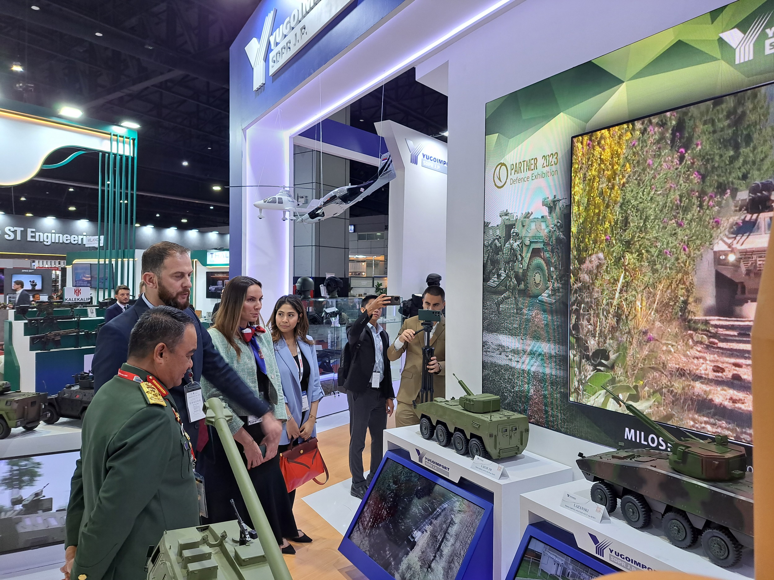 Armament and Defense Equipment Exhibition "Defense & Security 2023", Bangkok, Kingdom of ...